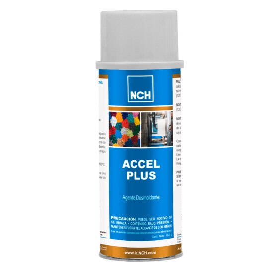 ACCEL PLUS - Agente desmoldante dimetilpolisiloxano en aerosol