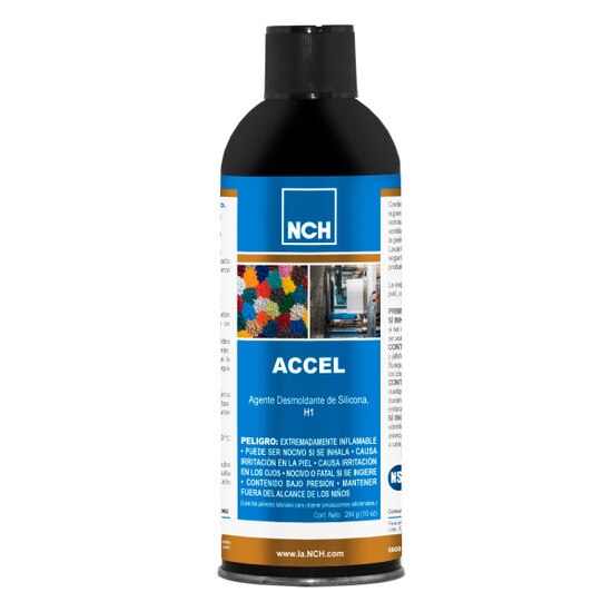 ACCEL PLUS - Agente desmoldante dimetilpolisiloxano en aerosol