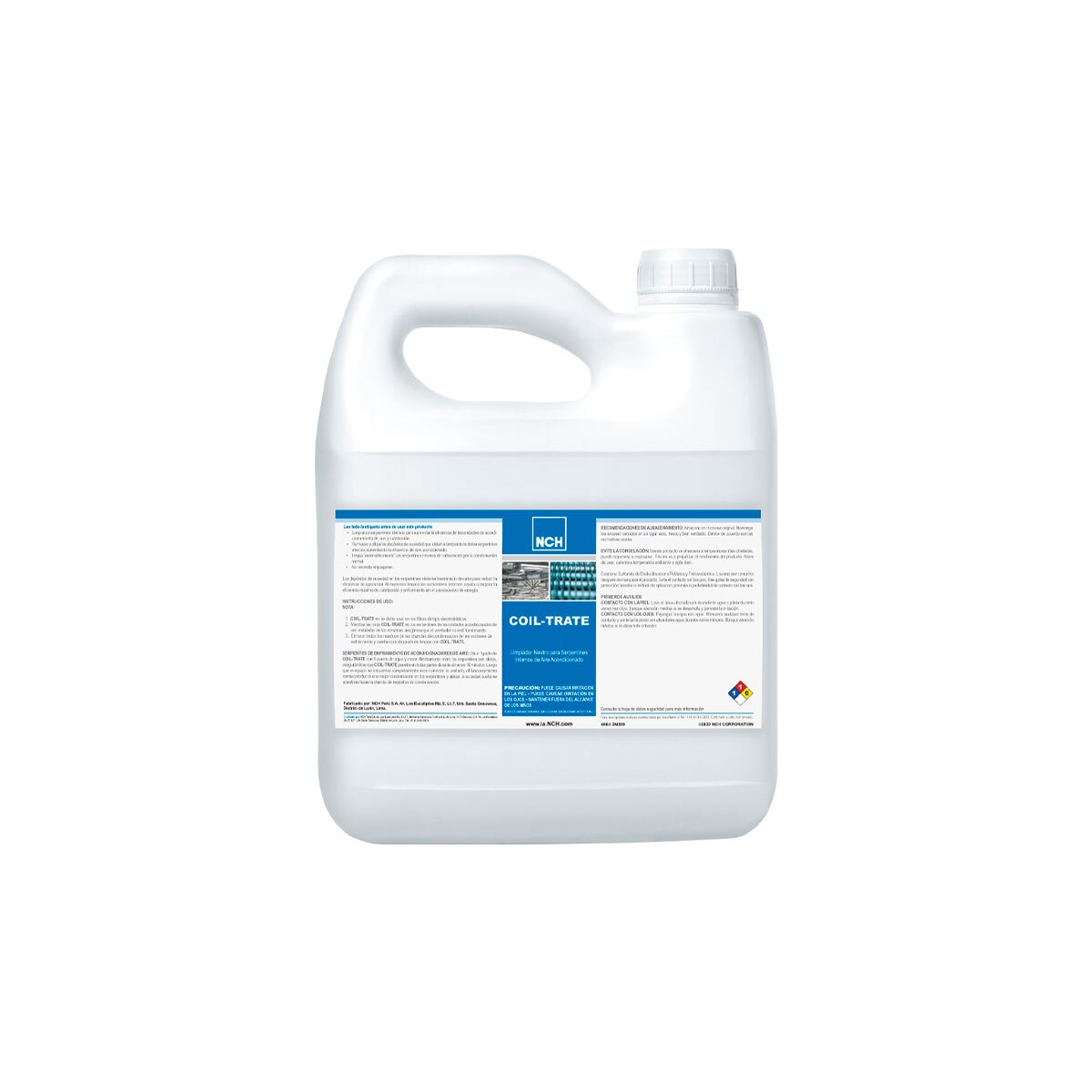 COIL-TRATE - Limpiador alcalino no ácido soluble en agua para serpentines