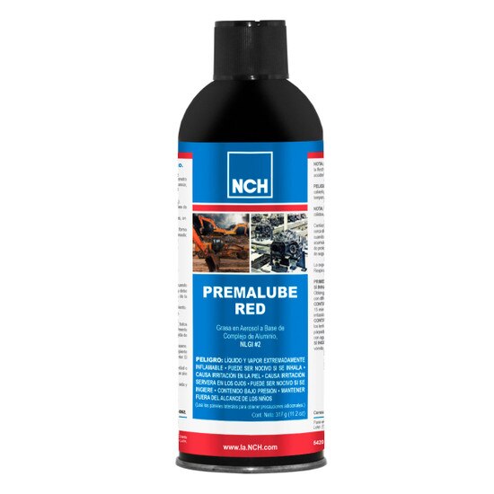 PREMALUBE RED - Grasa lubricante en aerosol grado NLGI #2